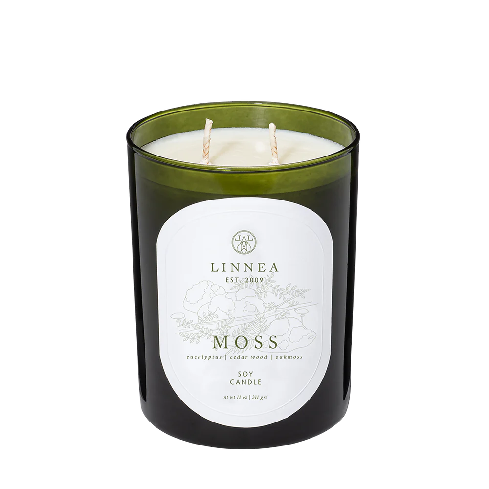 Linnea Candles - Moss - 2 wick – Hazelkin